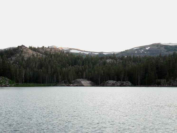 Round Lake snow backpacking Winter, Spring, Fall